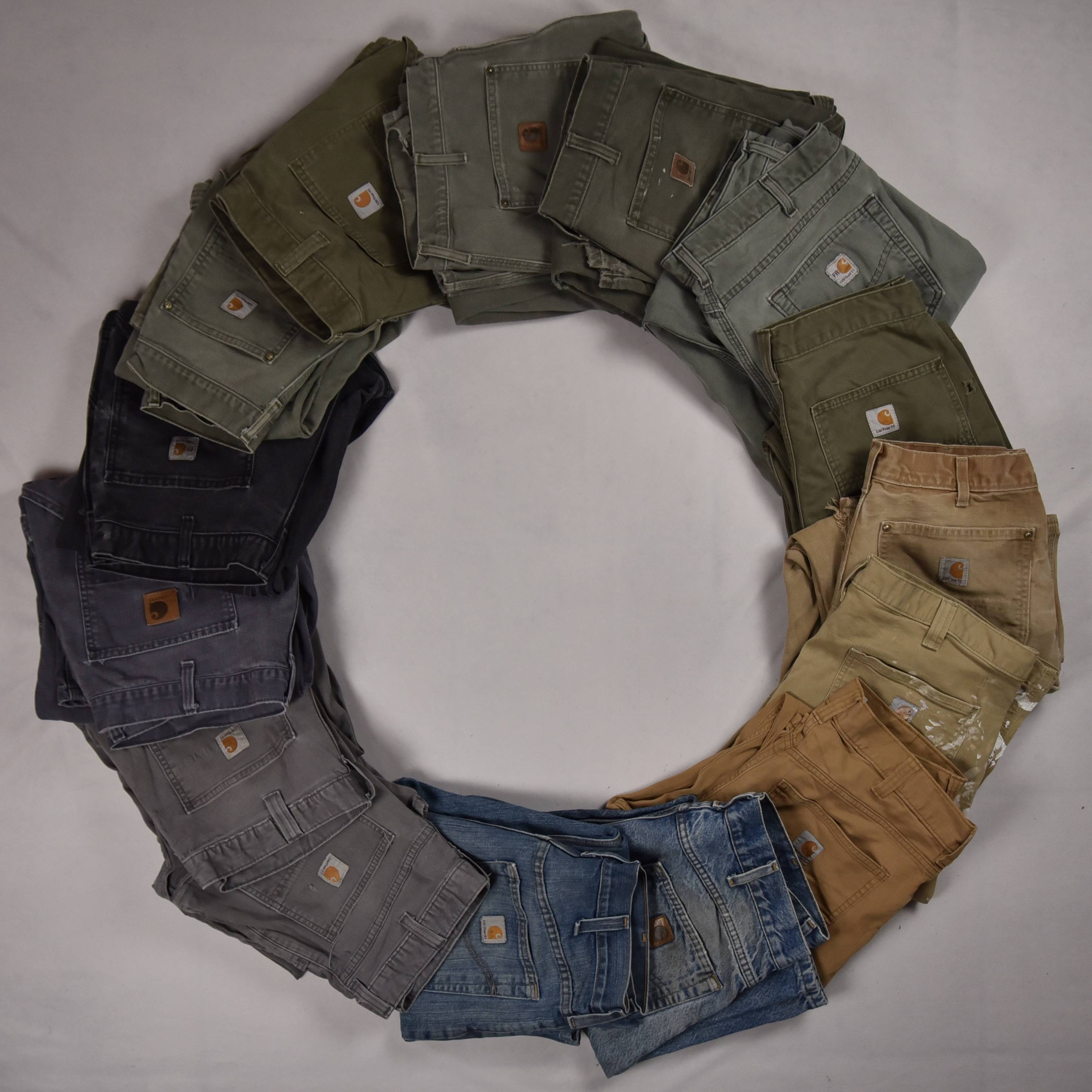 Vintage Carhartt pants Mix Grade A & B, mix Size, Mix Colors | Vintage ...