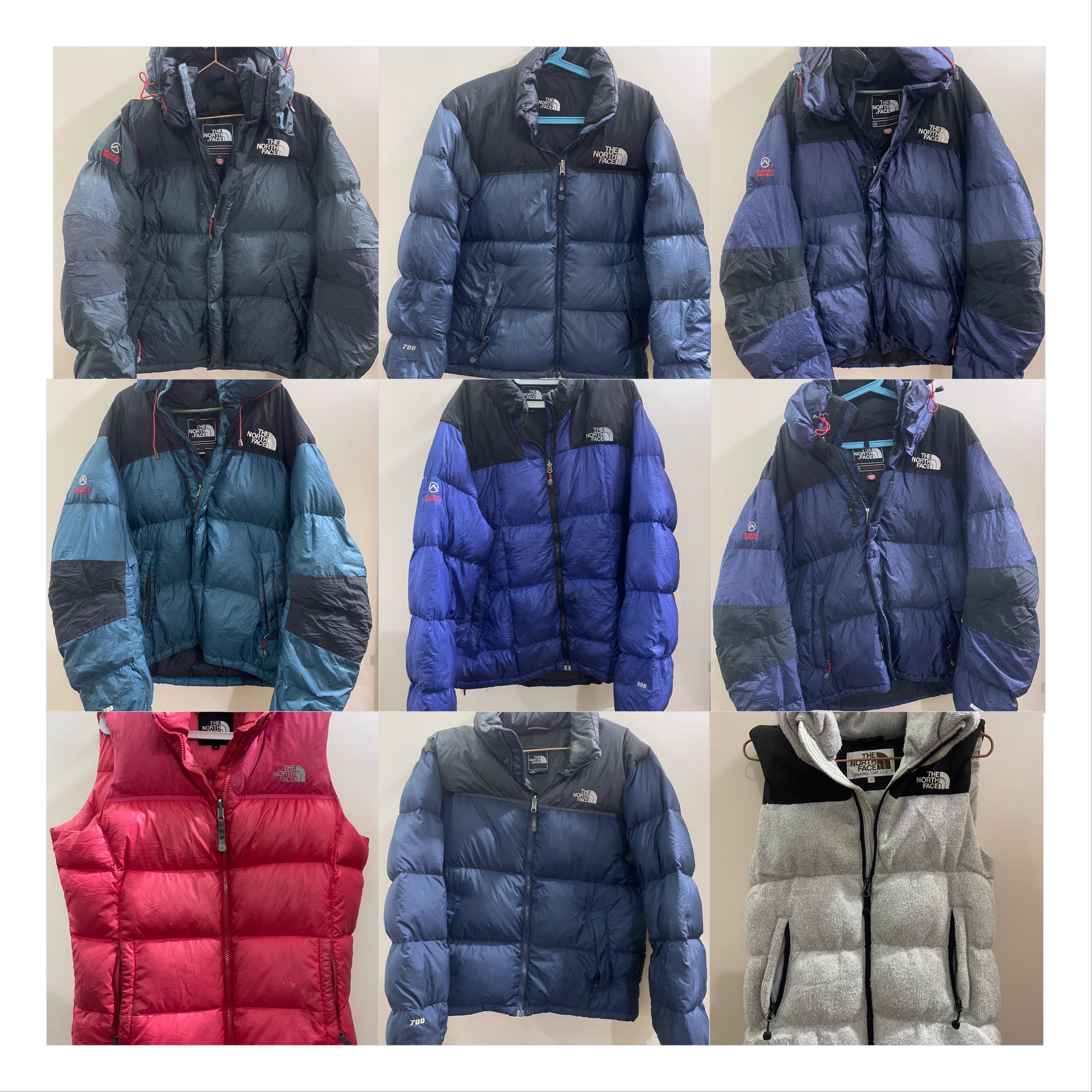 TNF Puffer Jackets - 28 pcs | Vintage Wholesale Marketplace - Bulk ...