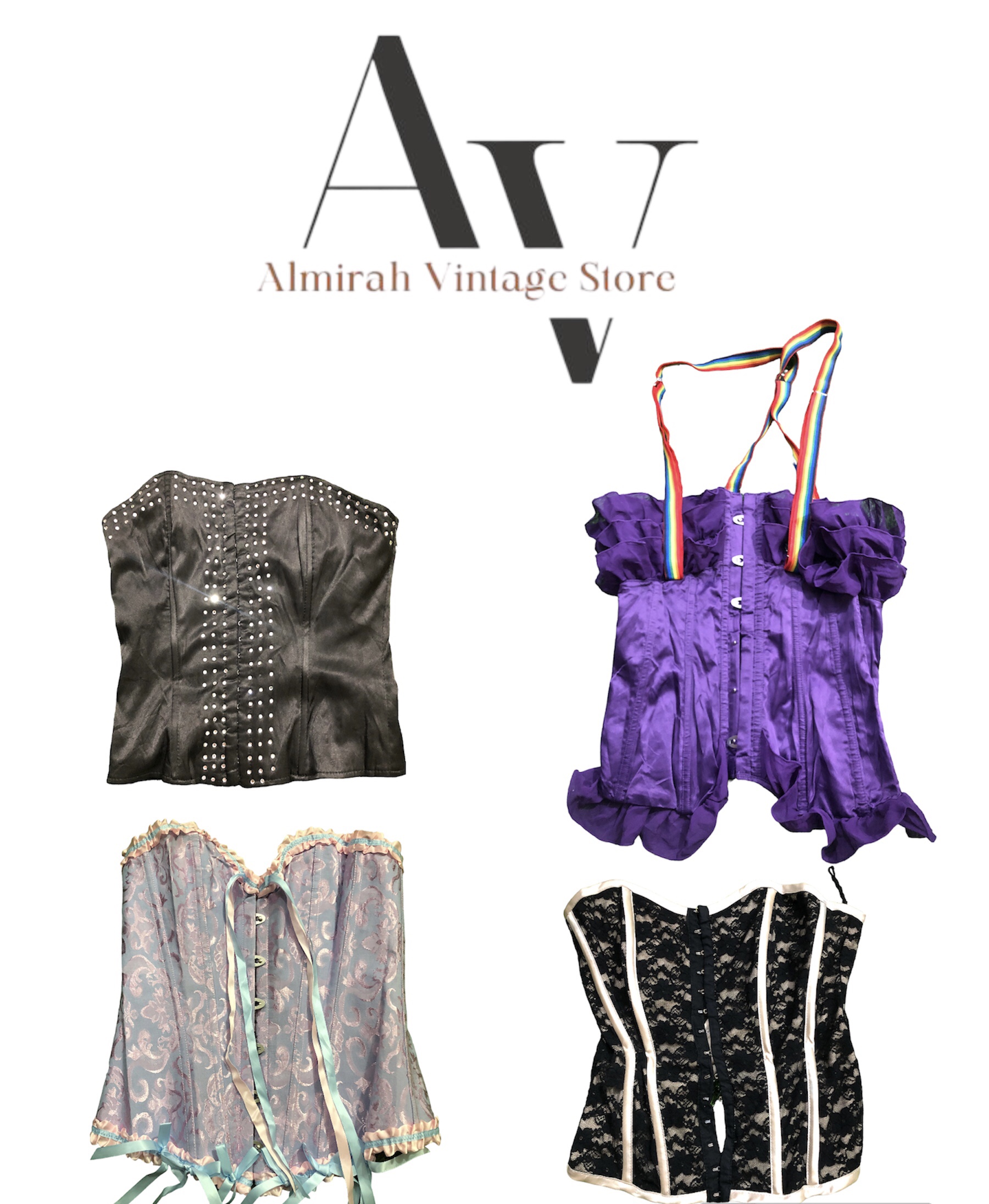 Y2K Costume corsets top 100 pcs | Vintage Wholesale Marketplace - Bulk ...